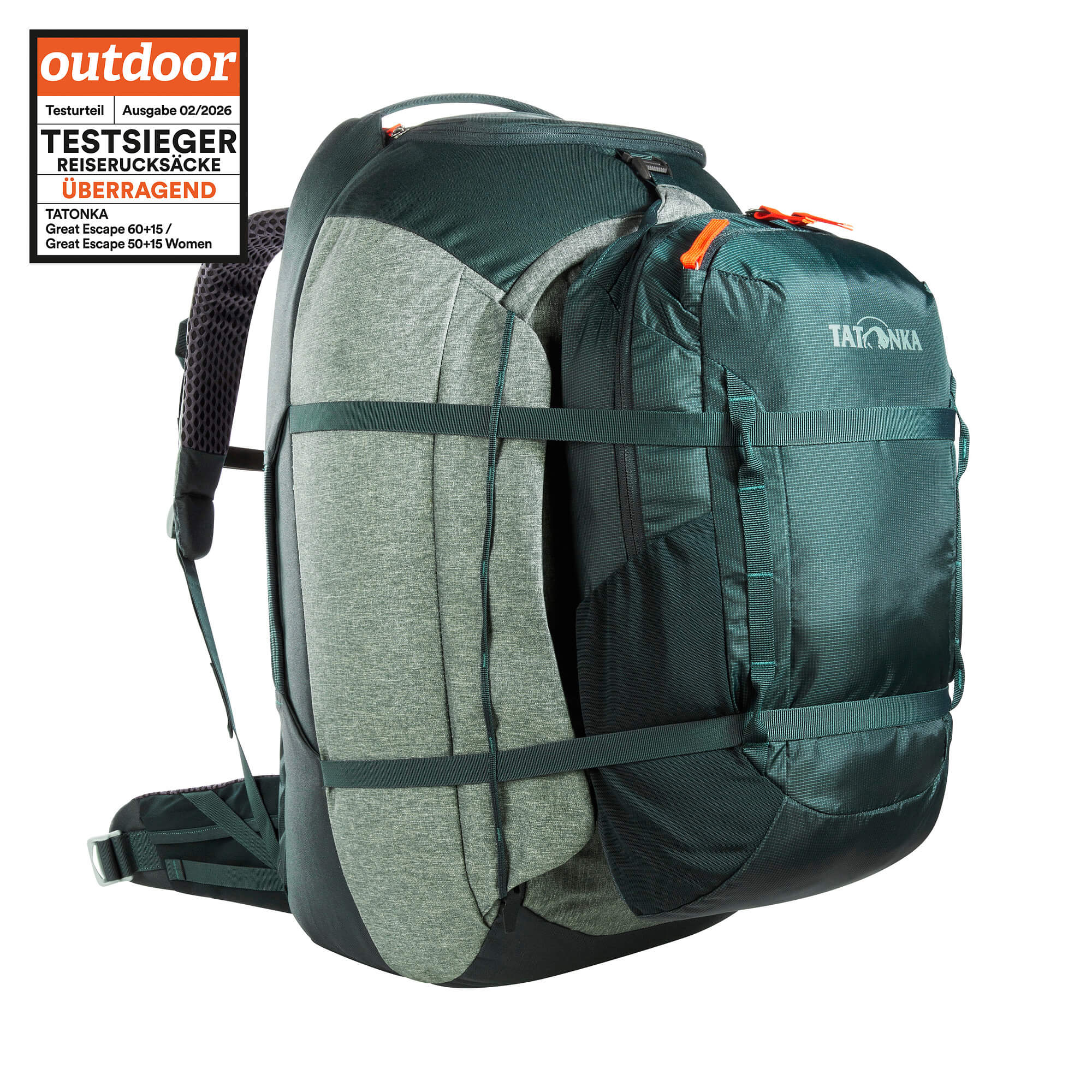 Backpacks 80 Liter - Great Escape 60+15 - Tatonka | Backpacks, Tents ...
